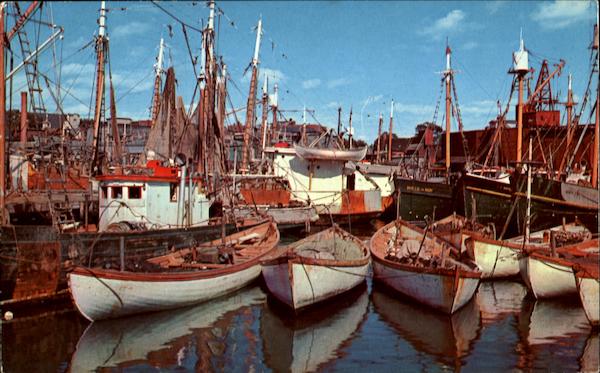 Fishing Boats In Port Gloucester, MA Fishing Boats In Port Gloucester, MA