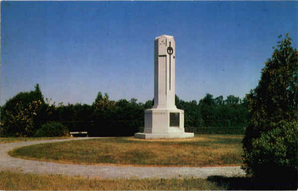 Cemetery Monument, Saratoga National Historical park Bemis Heights, NY