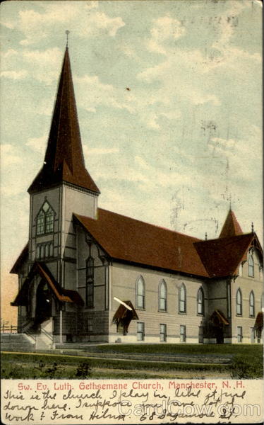 Sw. Ev. Luth. Gathsemane Church Manchester, NH