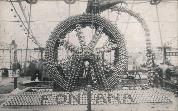 Fontana Tract Orange Display, National Orange Show 1913 San Bernardino ...