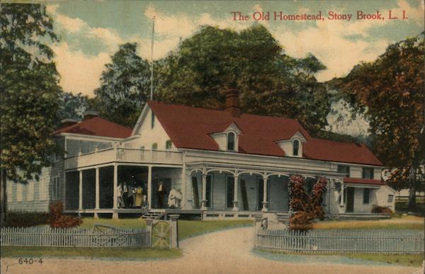 The Old Homestead Stony Brook, NY Postcard