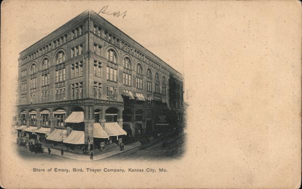 Store of Emery, Bird, Thayer Company Kansas City, MO Postcard