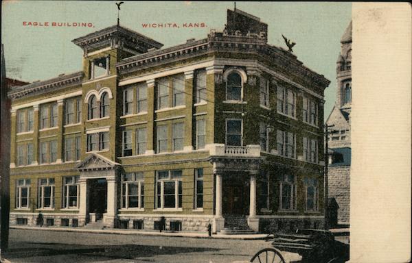 Eagle Building Wichita, KS Postcard