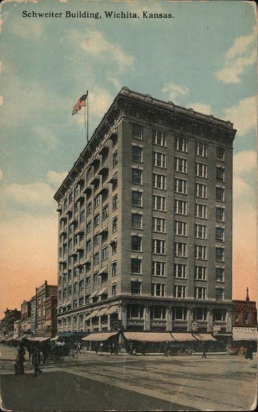 Schweiter Building Wichita, KS Postcard