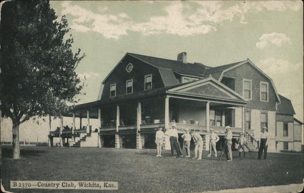 Country Club Wichita, KS Postcard
