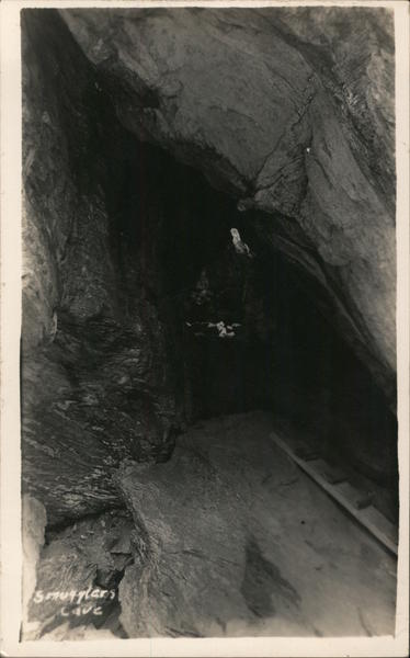 Smuggler's Cave, Interior View of Cave, Smugglers Notch Cambridge, VT ...