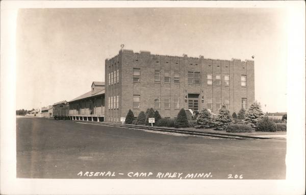 Arsenal Camp Ripley, MN Postcard