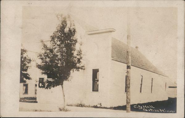 City Hall Fertile, MN Postcard
