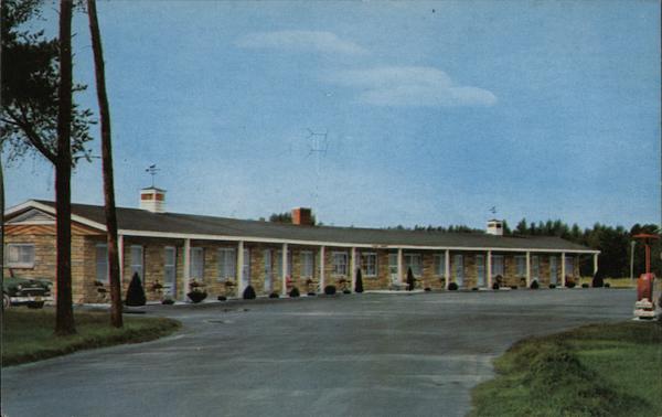 Grand Motel Pembine, WI Postcard