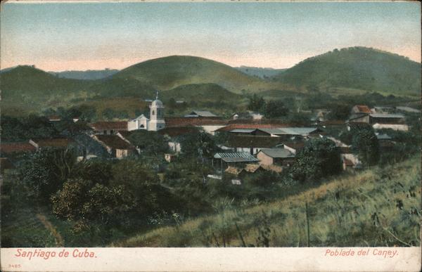 Village of El Caney Santiago de Cuba, Cuba Postcard