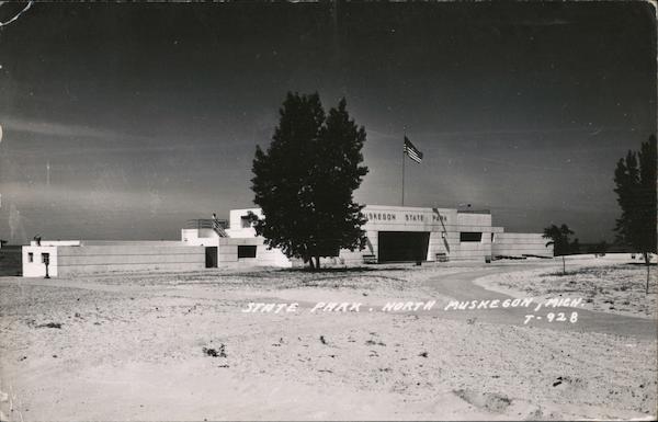 State Park North Muskegon, MI Postcard