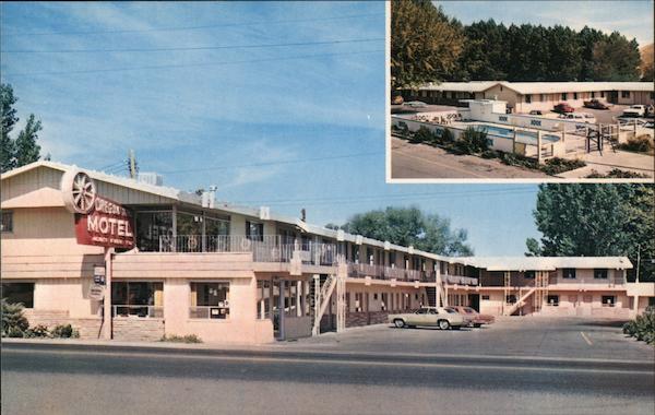 Oregon Trail Motel - Member Friendship Inns Baker, OR Postcard