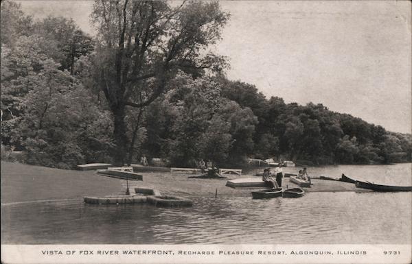 Vista of Fox River Waterfront, Recharge Pleasure Resort Algonquin, IL ...