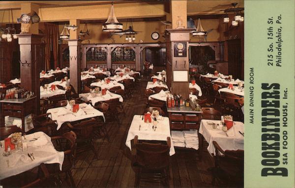 Bookbinders Seafood House, Inc. Philadelphia, PA Postcard