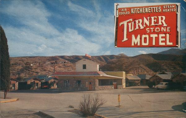 Turner Stone Motel Miami, AZ Harry Raab Postcard