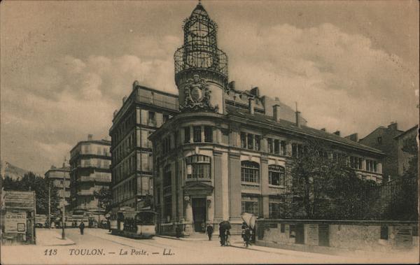 TOULON France Postcard