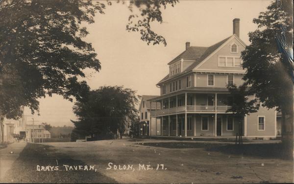 Gray's Tavern Solon, MI Postcard