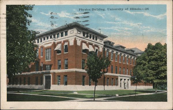 Physics Building , University of Illinois Chicago, IL Postcard