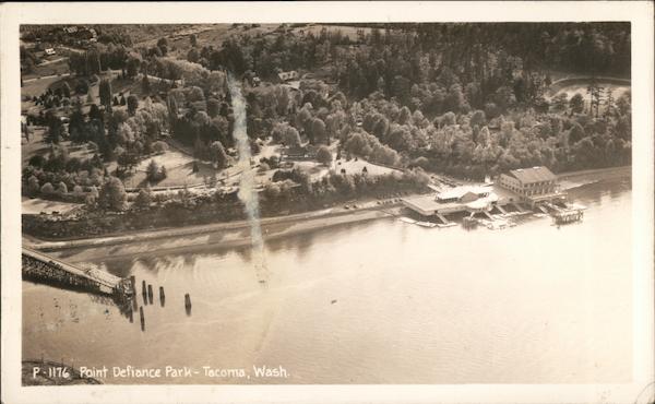 Point Defiance Park Tacoma, WA Postcard