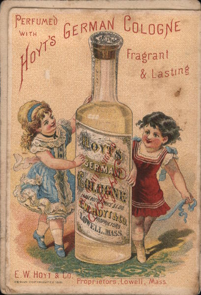 Hoyt's German Cologne Trade Cards Trade Card