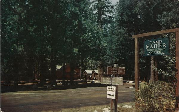 Camp Mather California Postcard