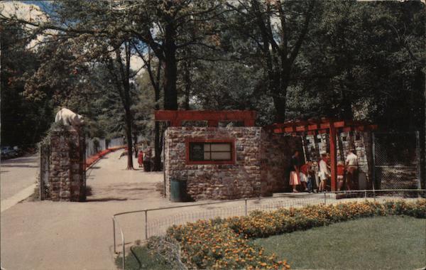 John Ball Zoological Gardens Grand Rapids, MI Postcard