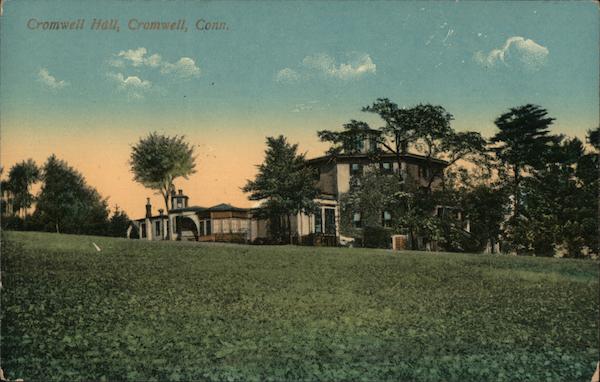 Cromwell Hall Connecticut Postcard