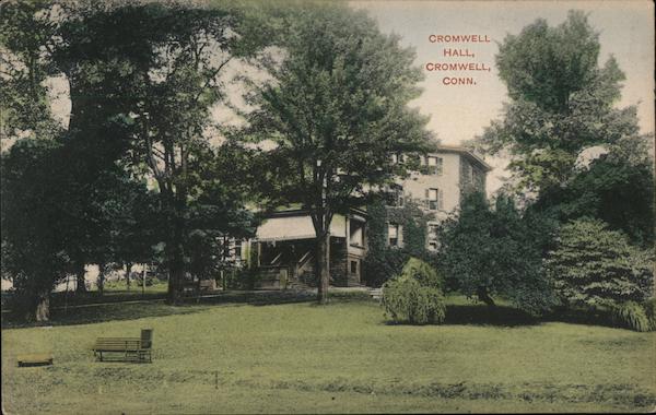 Cromwell Hall Connecticut Postcard