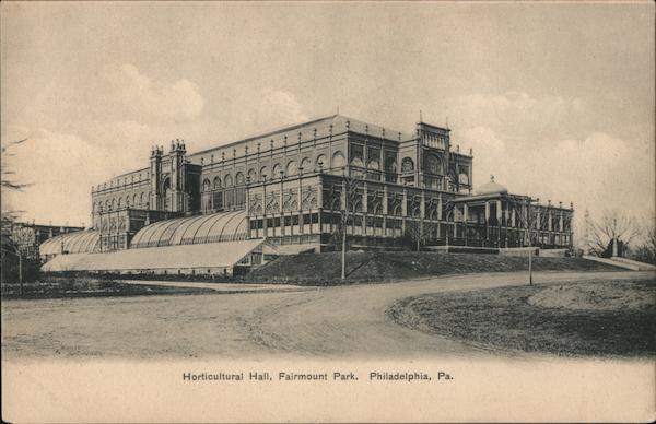 Horticultural Hall, Fairmount Park Philadelphia, PA Postcard