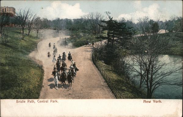 Bridle Path, Central Park - New York - New York - US State & Town Views