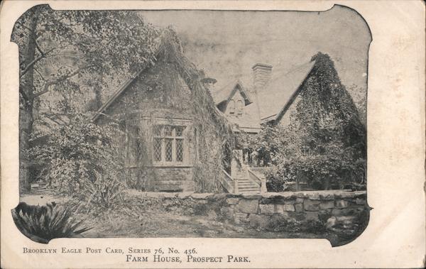 Farm House, Prospect Park Brooklyn, NY Postcard