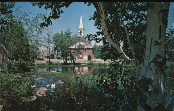 Scenic View Harrisville, NH Carleton Allen Postcard