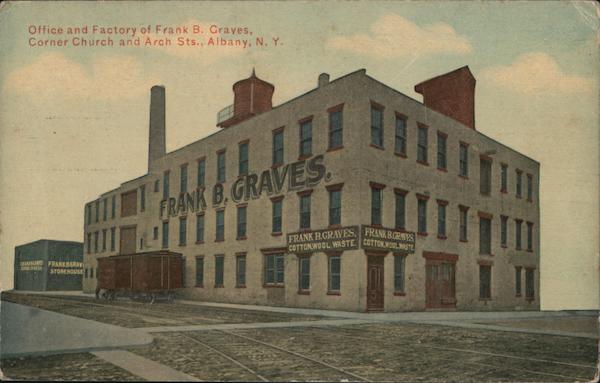 Office and Factory of Frank B. Graves, Corner Church and Arch Streets ...