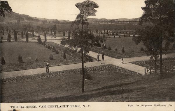 The Gardens, Van Cortlandt Park New York, NY Postcard