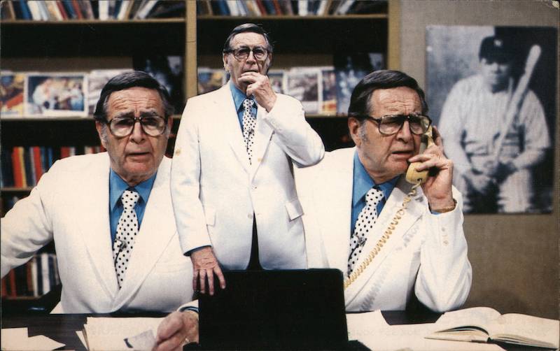 Bill Kennedy - Detroit's Favorite Movie Host Actors Postcard