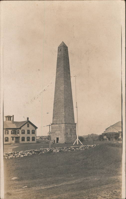 Fort Griswold Monument, Battle of Groton Heights Connecticut Postcard