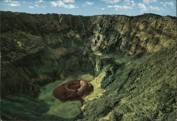 El Boquerón - The San Salvador Volcano El Salvador Central America Postcard