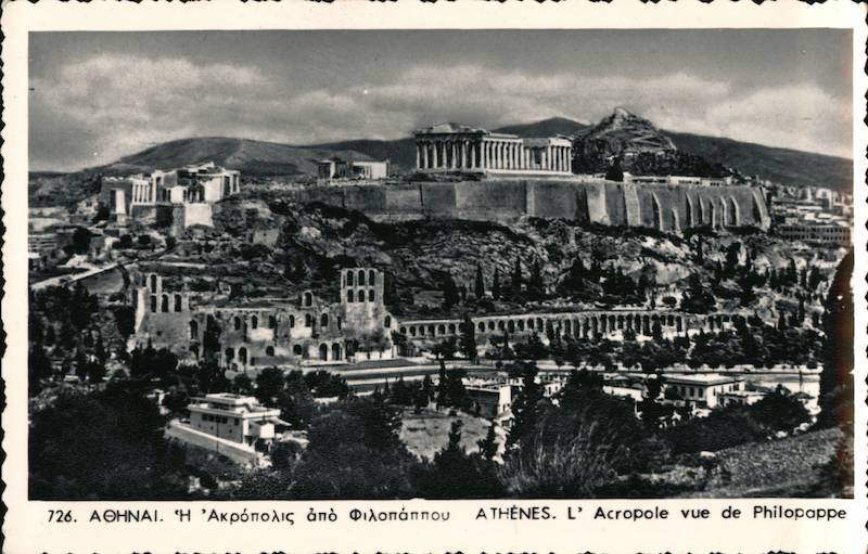 Lot of 15: Athens Scenes, 1950's Greece Postcard