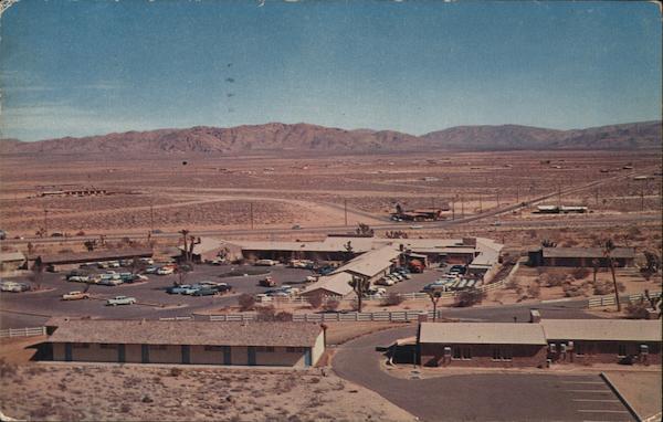 Aerial View of Apple Valley Inn California Postcard