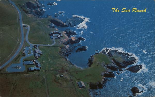 The Sea Ranch - Aerial view Berkeley, CA Postcard