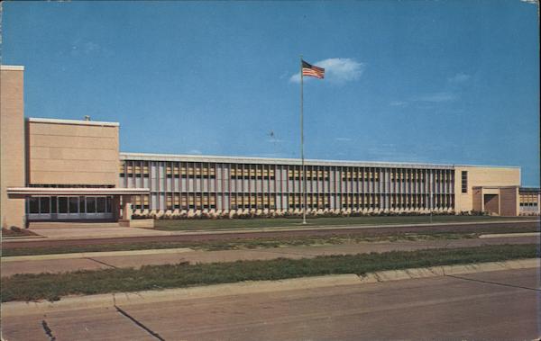Justin F. Kimball High School Dallas, TX Postcard
