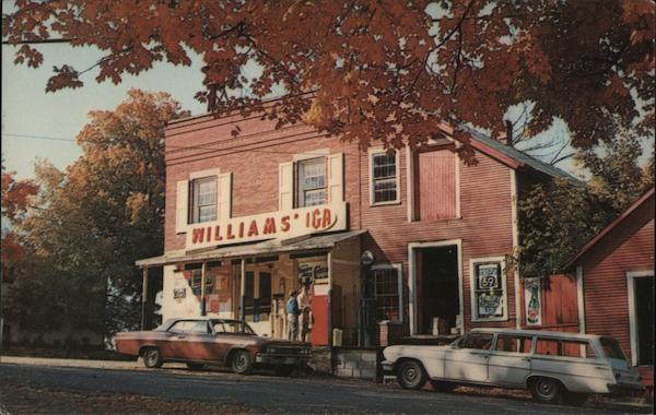 The Old Brick Store Charlotte, VT Postcard