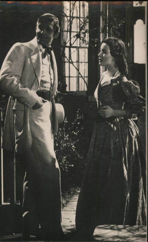 Clark Gable and Vivien Leigh Actors Postcard