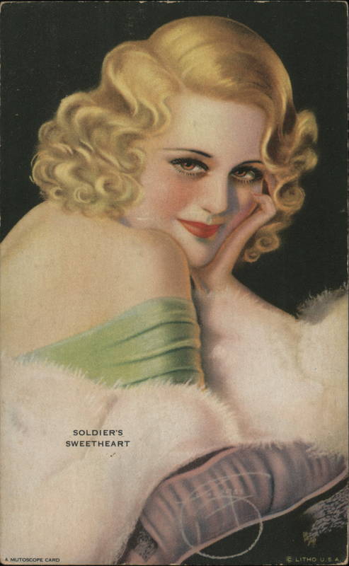 Lot of 20: Mutoscope Pinup Arcade Cards Swimsuits & Pinup Arcade Card