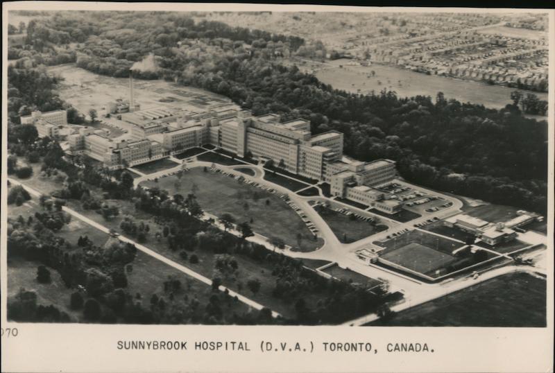 Aerial View of Sunnybrook Hospital Toronto, ON Canada Ontario Postcard
