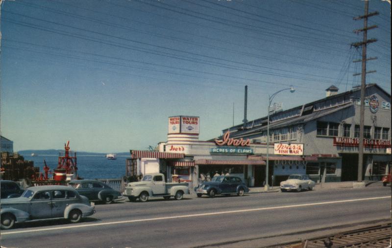 Ivar's Restaurants Seattle, WA Postcard