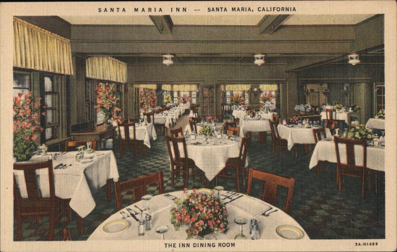 Santa Maria Inn California Postcard