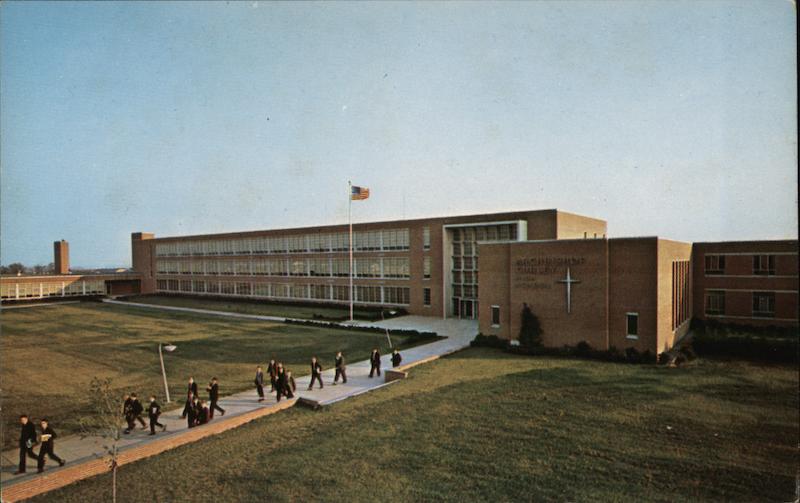 Archbishop Curley High School Baltimore, MD Postcard
