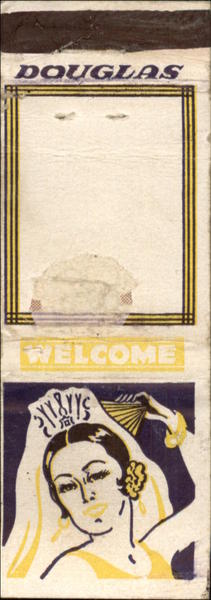 Welcome Douglas, Pictured - Head of Dressed up woman with veil ...