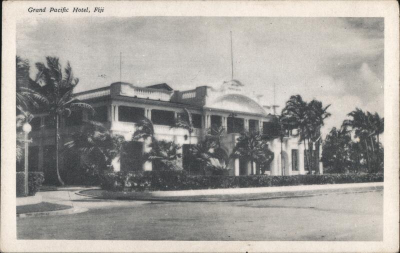 Grand Pacific Hotel Suva, Fiji South Pacific Postcard